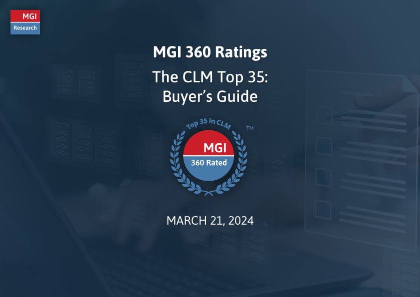 Contract Lifecycle Management (CLM) Top 35 Buyer's Guide - MGI Research